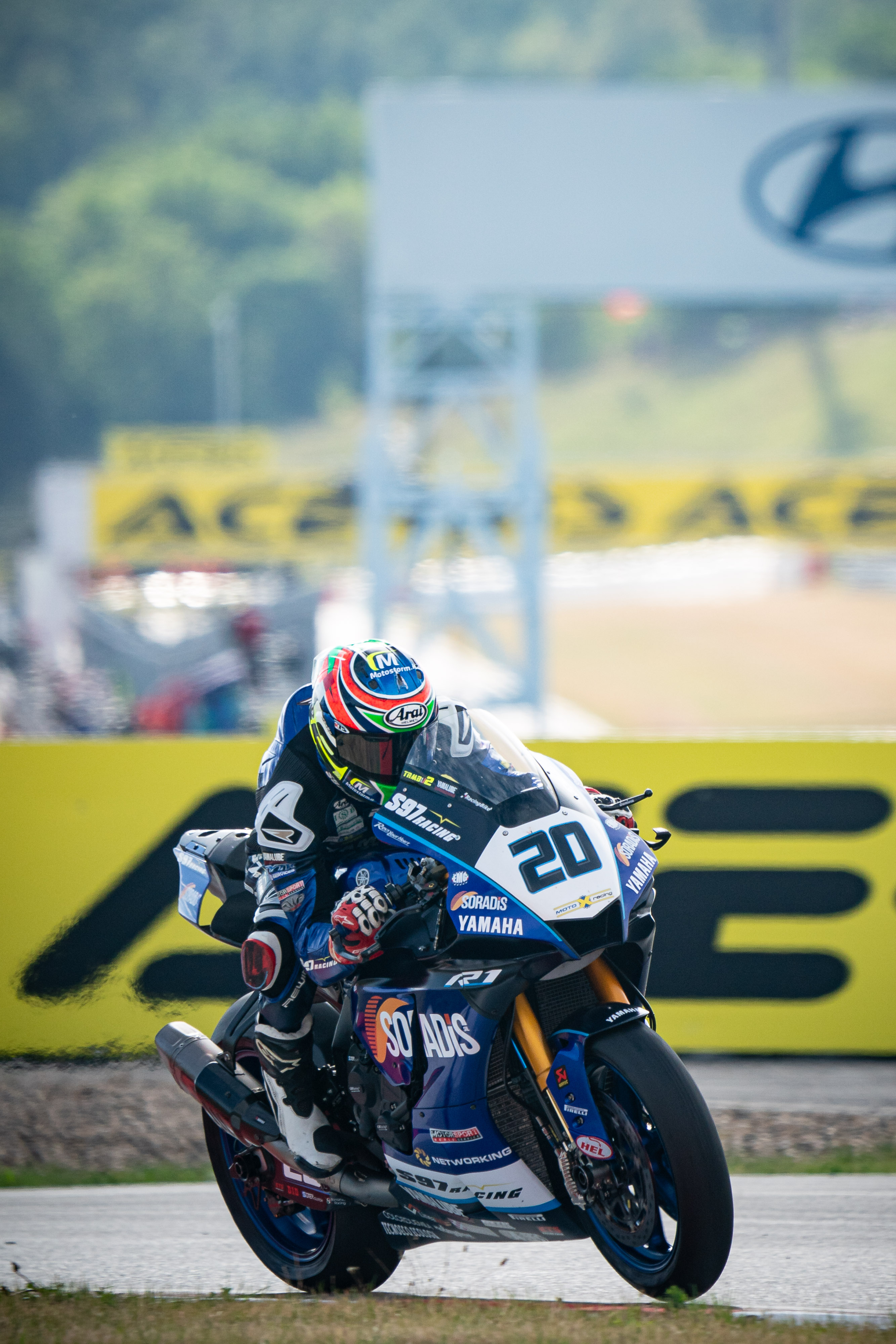 Tamburini just misses the points zone in WorldSBK race 2 at Most
